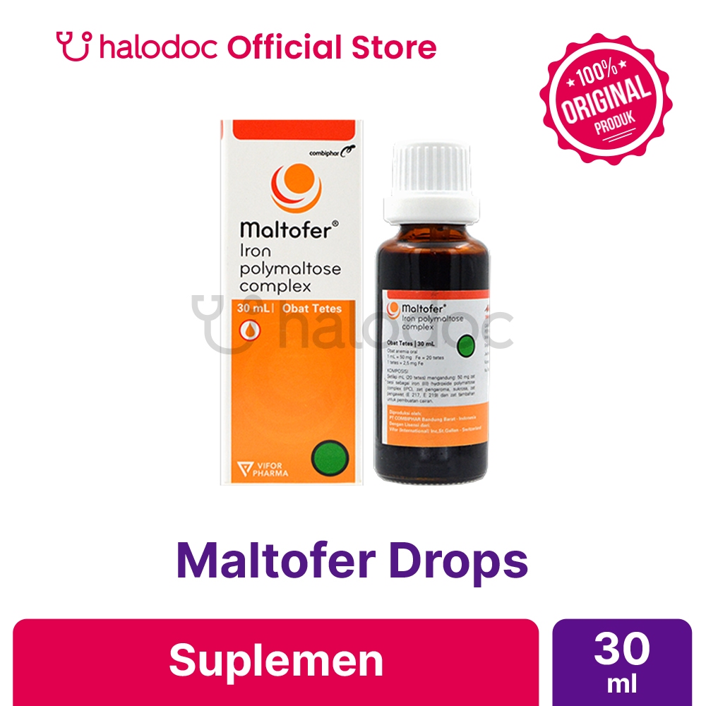 Jual Maltofer Drops 30 ml | Shopee Indonesia