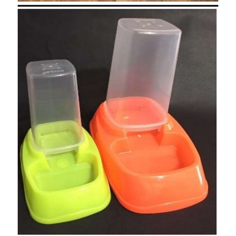 Jual Dispenser Kucing Tempat Makan Minum Kucing 600ml | Shopee Indonesia