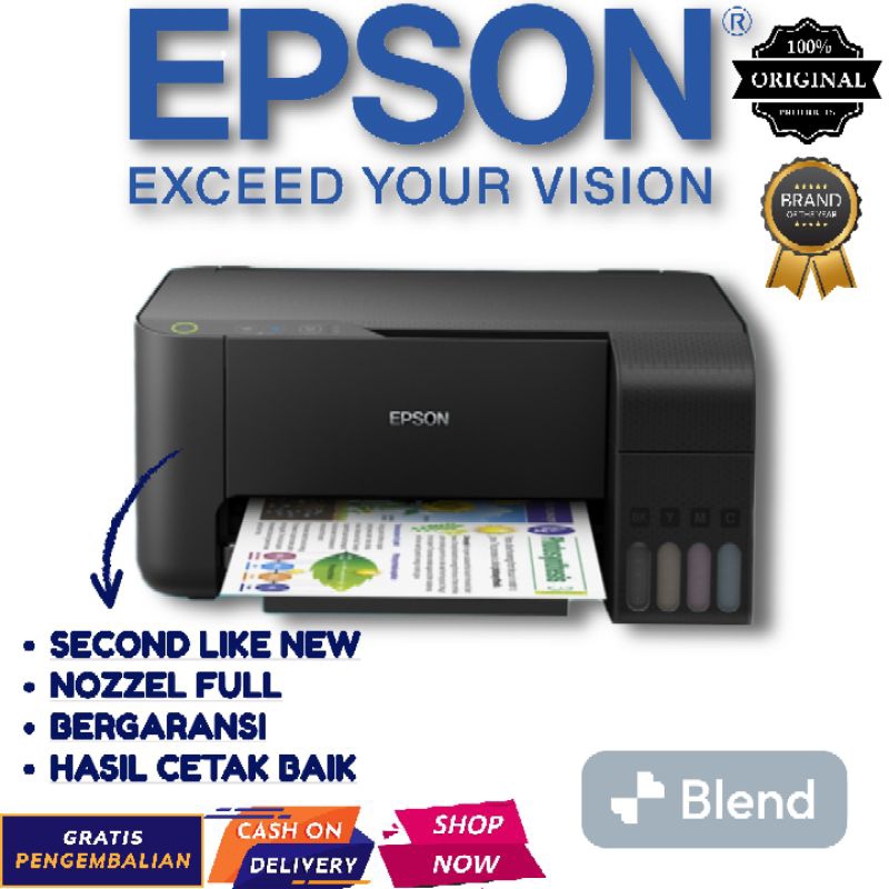 Jual PRINTER EPSON L1110 ECOTANK SINGLE PRINT | Shopee Indonesia