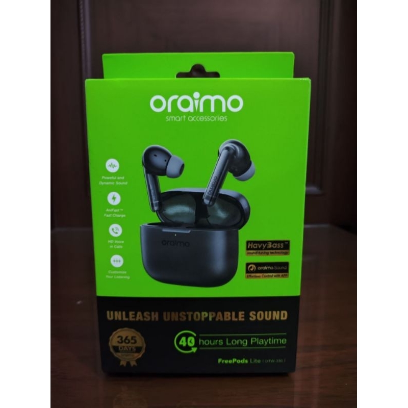 Jual Oraimo TWS True Wireless Stereo Bluetooth Earphone v5.3 Freepods Lite - Black | Shopee ...