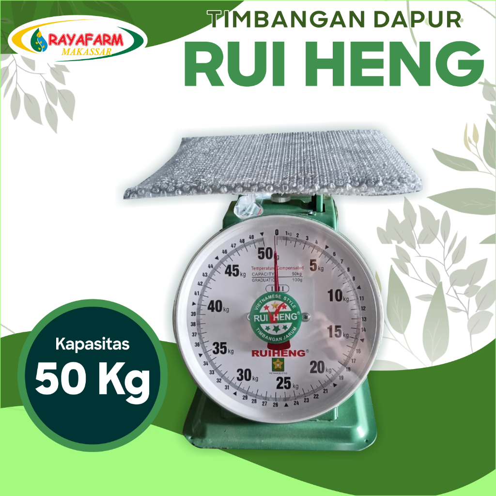 Jual Timbangan Duduk Jarum RUI HENG Kapasitas 50kg | Shopee Indonesia