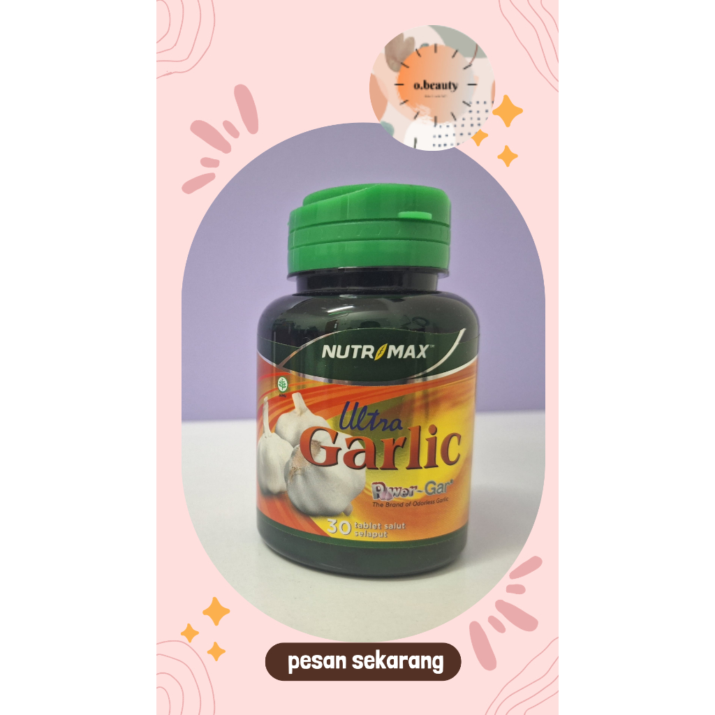 Jual NUTRIMAX ULTRA GARLIC ISI 30 TAB | Shopee Indonesia