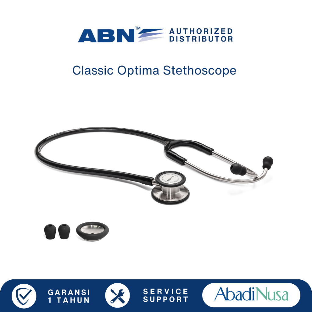 Jual ABN Stetoskop Classic Optima Adult Stethoscope | Shopee Indonesia