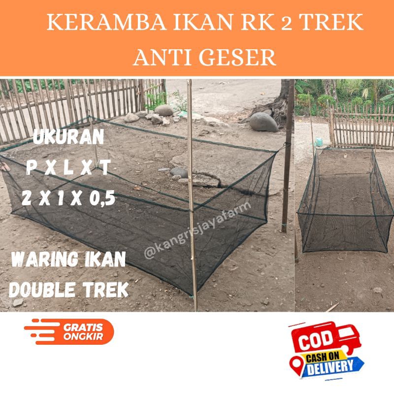 Jual KERAMBA IKAN WARING JARING HITAM ANTI GESER UNTUK KOLAM IKAN HAPA ... Jual KERAMBA IKAN WARING JARING HITAM ANTI GESER UNTUK KOLAM IKAN HAPA ...