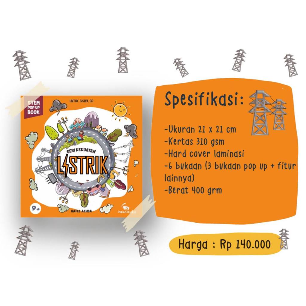 Jual Buku Pop Up SERI KEKUATAN LISTRIK | Shopee Indonesia