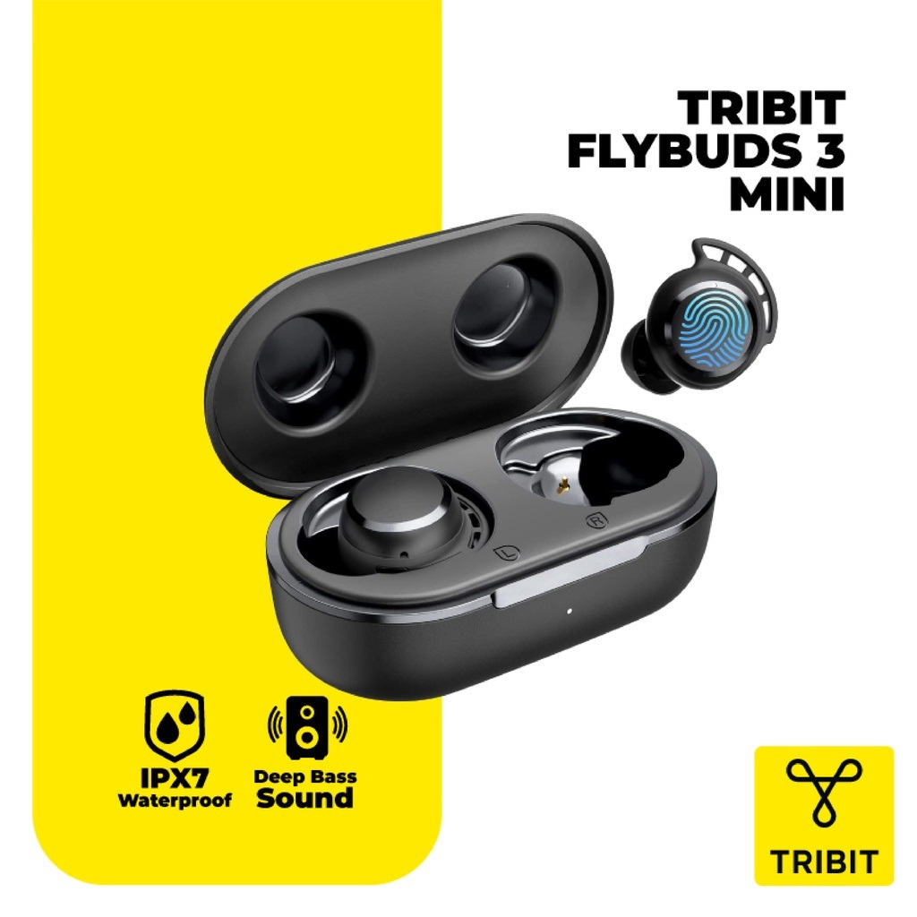 Jual Tribit FlyBuds 3 Mini Wireless Earbuds IPX7 Waterproof Bluetooth 5 ...