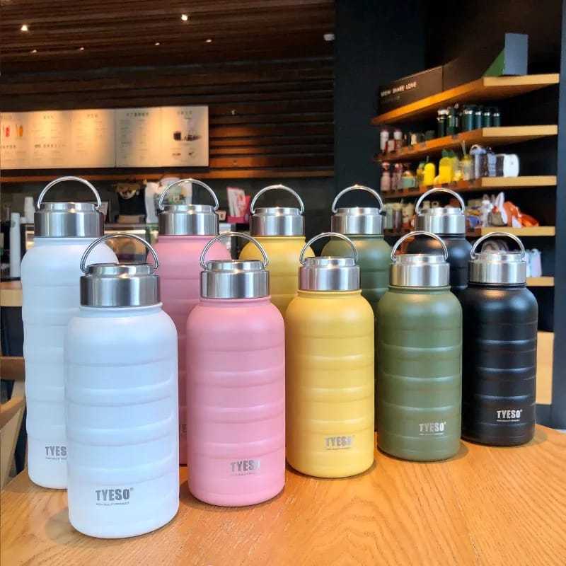 Jual Tyeso Caterpillar Tumbler Termos Vacuum Insulated Bottle with ...