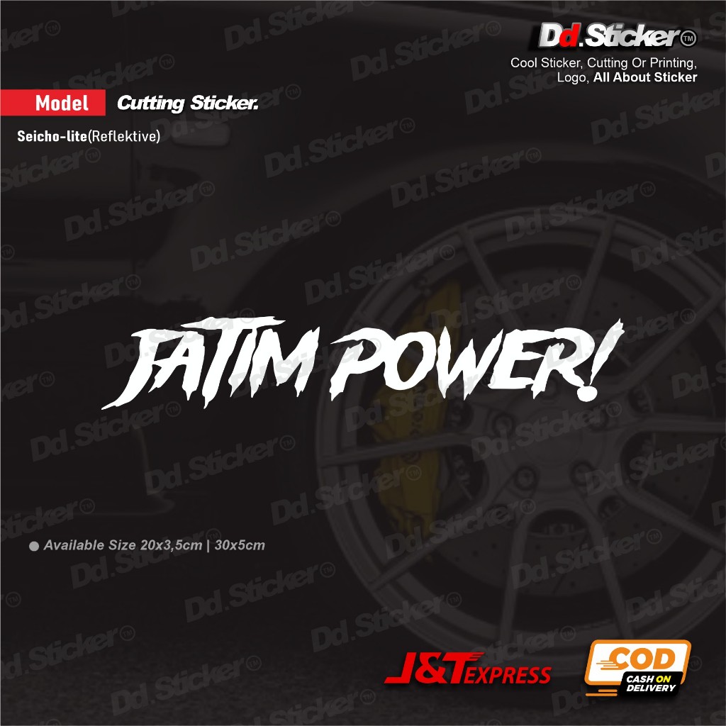 Jual stiker jatim power! | Shopee Indonesia