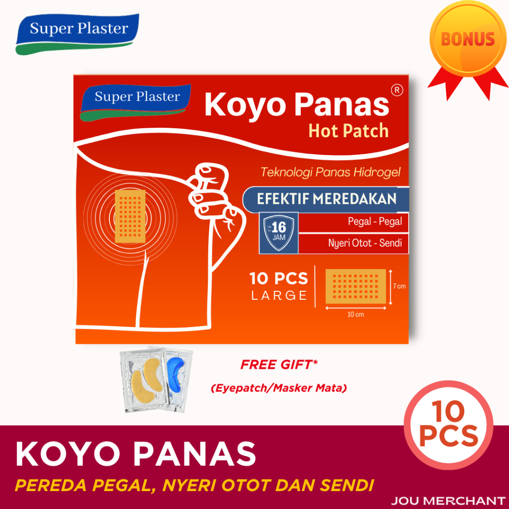 Jual Plester Pereda Nyeri/ Koyo Nyeri Otot Punggung Leher Kaki - Koyo ...