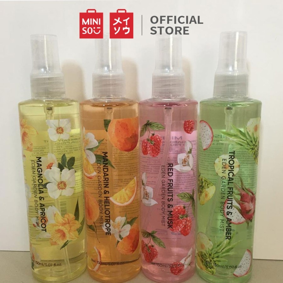 Jual (100% ORIGINAL) MINISO Garden of Eden Body Mist 150ml - Parfum ...