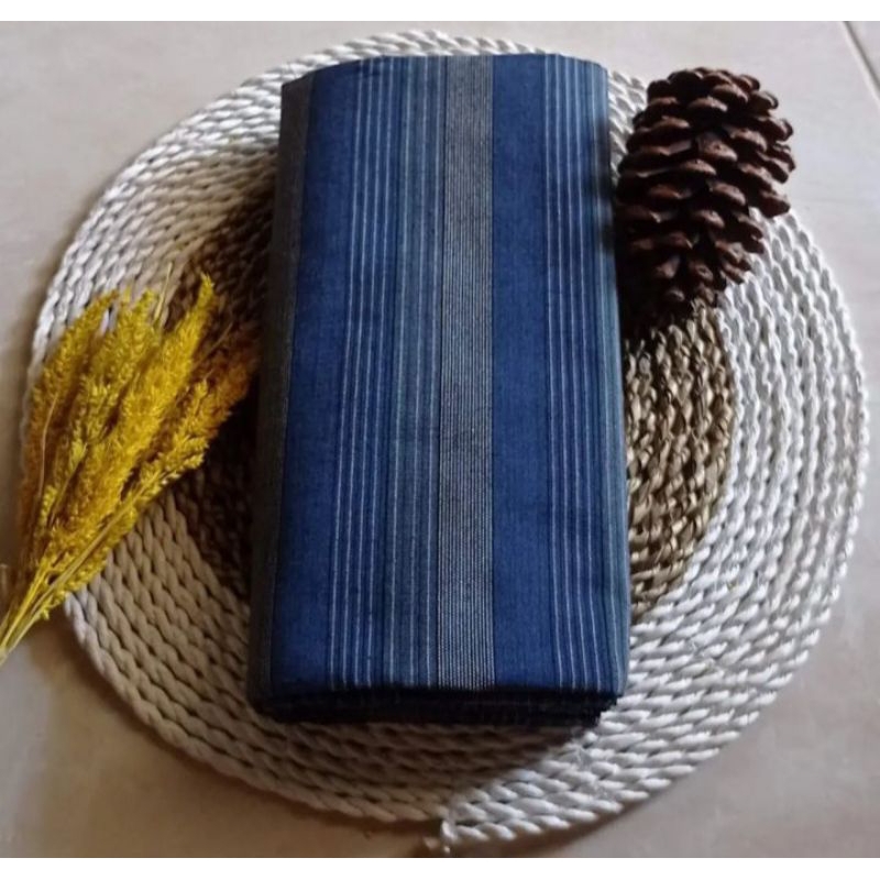 Jual Kain Lurik Biru Blue Jeans | Shopee Indonesia