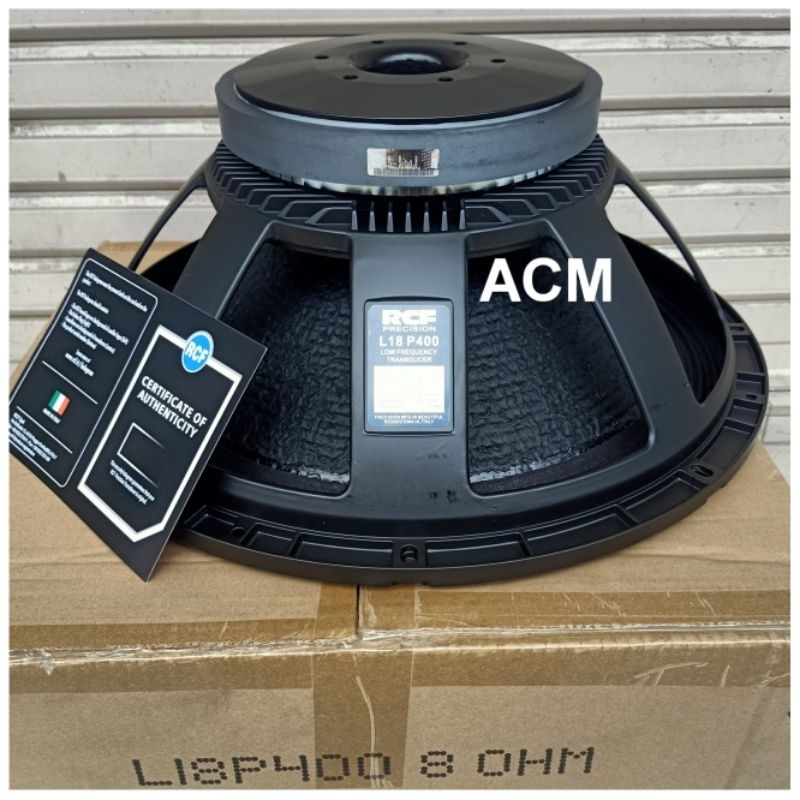 Jual SPEAKER SUBWOOFER RCF L18P400 BAHAN BABET DAUN COATING 18P400 ...