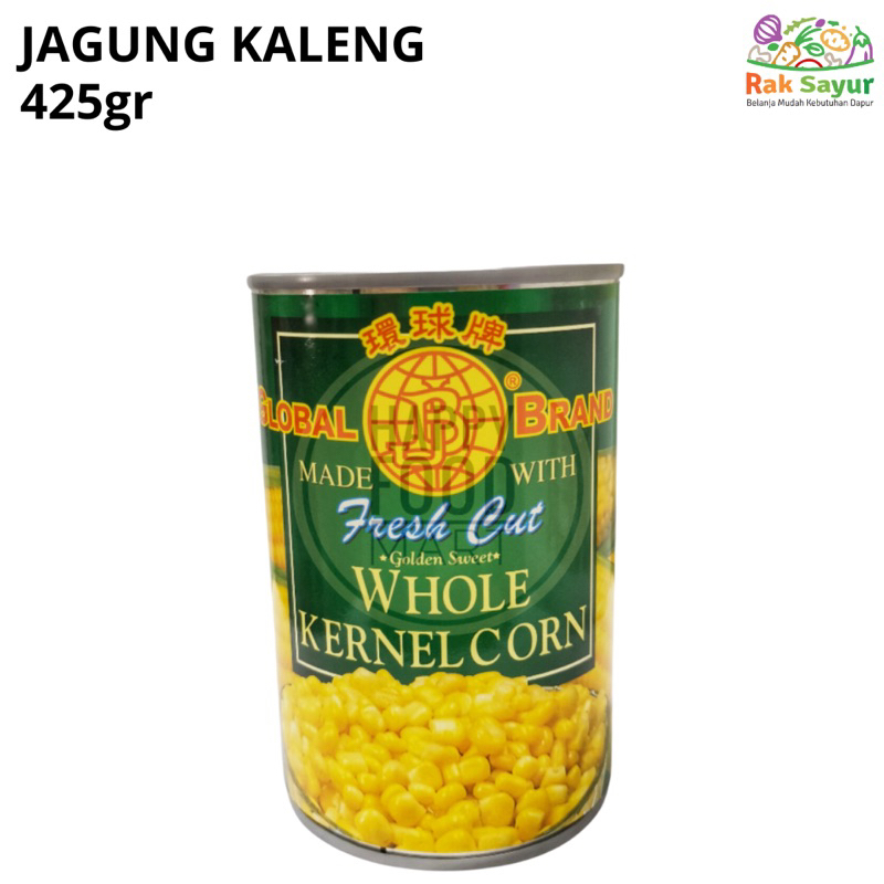 Jual Jagung Pipil 425gr Dalam Kaleng Global Whole Karnel Corn Rak Sayur ...