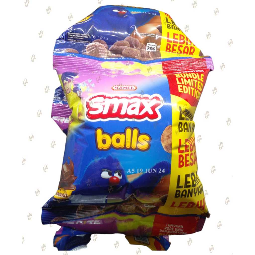 Jual Snack Smax Ball Coklat 20gr - Renceng Isi 10 Pcs | Shopee Indonesia