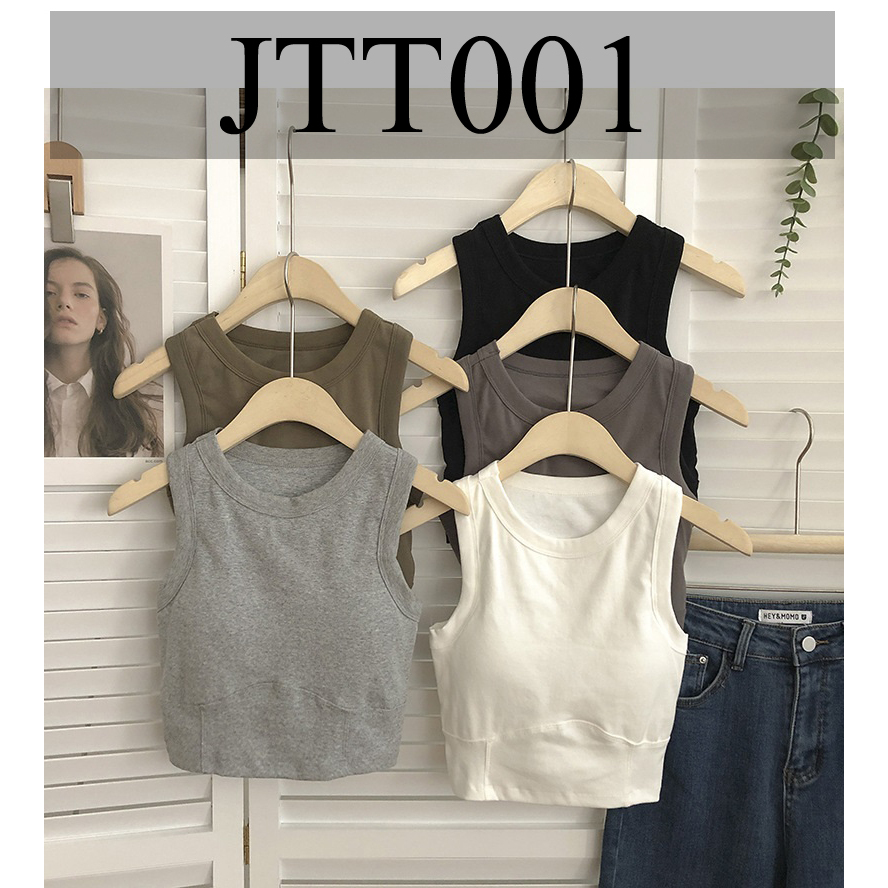 Jual JTT001 Crop Tanktop Bra Sport Wanita Polos _ ladiesneeds18 ...