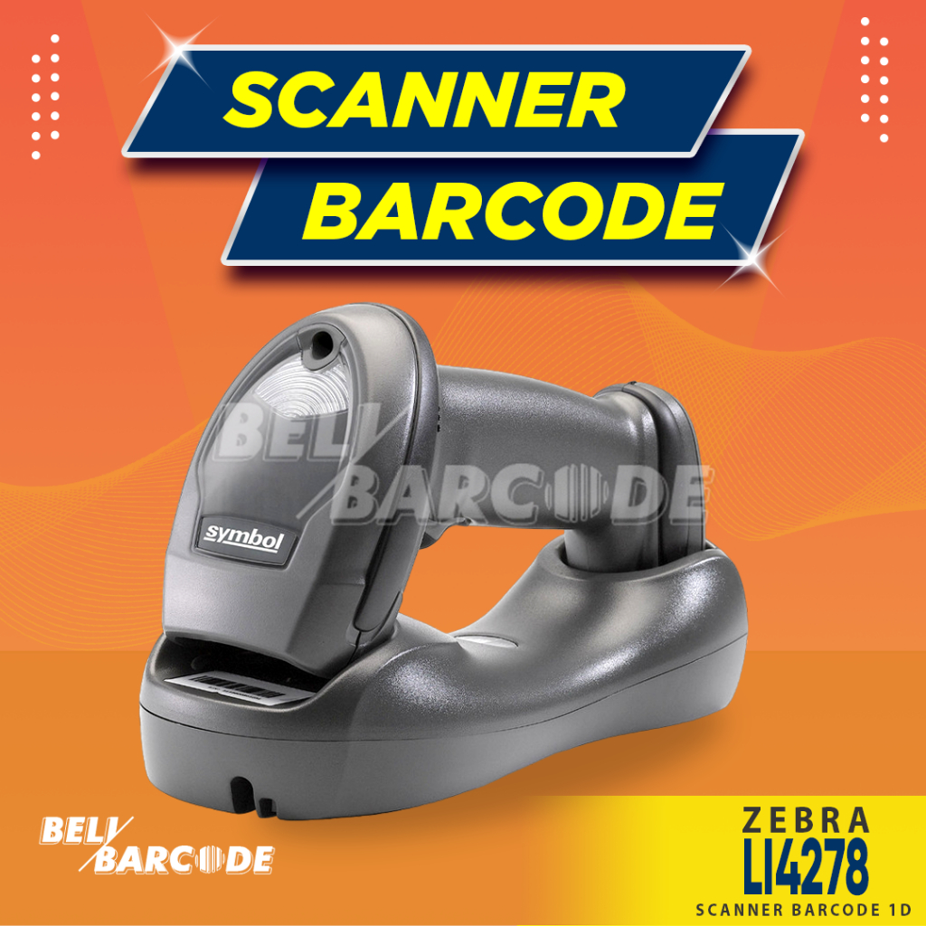 Jual Scanner 1D Wireless Symbol LI 4278 Scan Barcode 1 Dimensi LI4278 PS2 | Shopee Indonesia