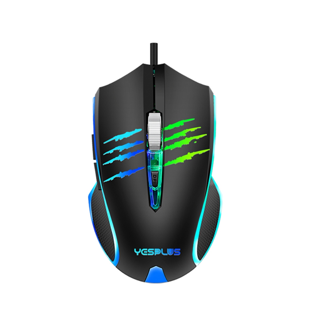 Jual Mouse Gaming YESPLUS YS-1305 Rechargeable Wireless Mouse dengan ...