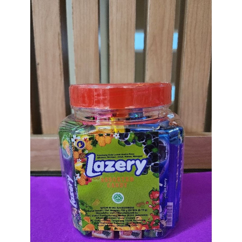 Jual Lazery Assorted Candy | Isi 50 Stik | Shopee Indonesia