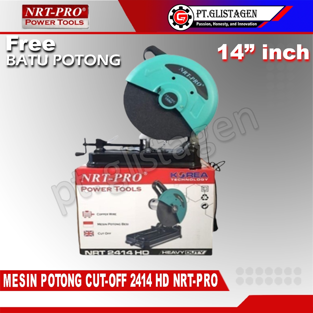 Jual NRT PRO 2414 HD Mesin Potong Besi Cut Off Metal Cutting Wheel 14 ...