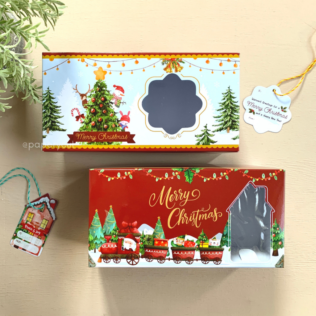 Jual Box Natal / Christmas 20 x 10 x 7 cm | Shopee Indonesia