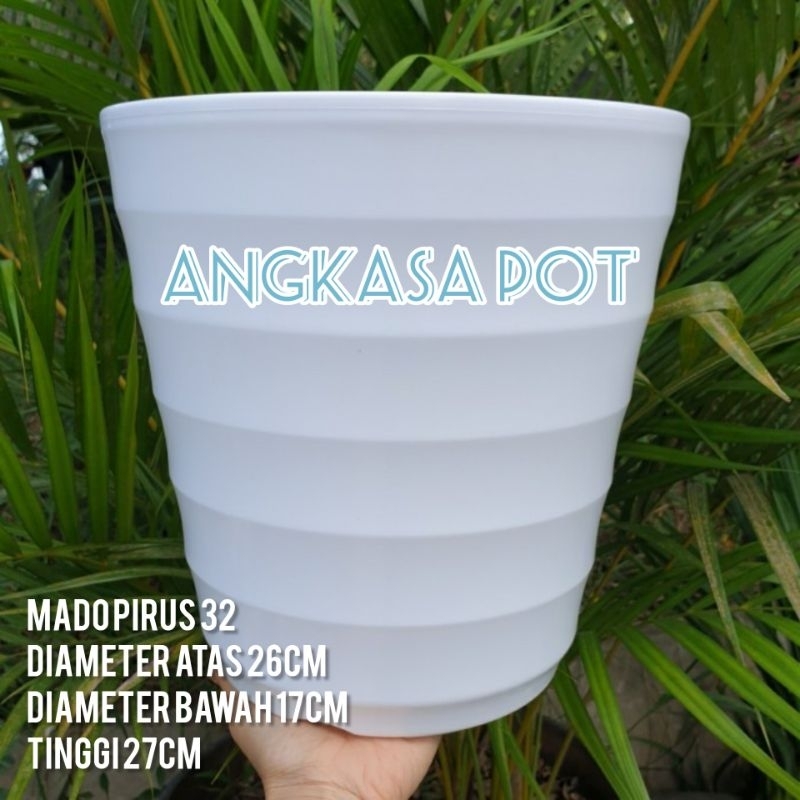 Jual Pot bunga LOVENIA MADO PIRUS 32 (26cm) Pot PIRUS Pot tinggi Pot ...
