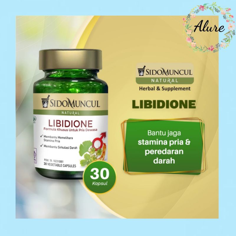 Jual Sido Muncul Libidione 30 Kapsul - Herbal Pria Stamina Vitalitas ...