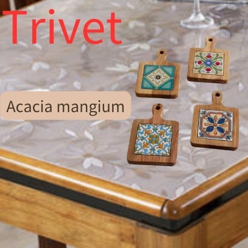 Jual {COD}Meja dapur-Meja kayu solid-Ubin bunga terisolasi-Pelari meja ...