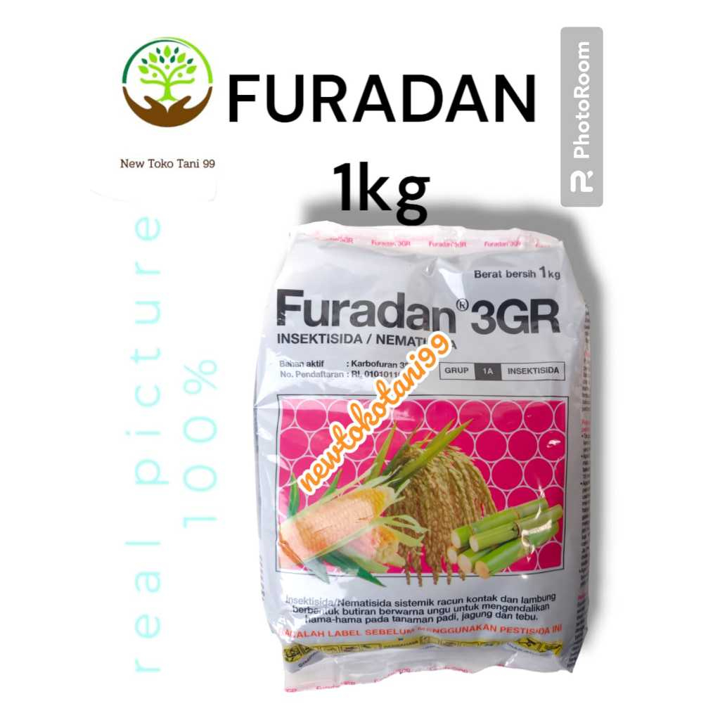 Jual ( 1 kg ) Insektisida granul FURADAN 3GR 1 kg pembasmi hama dalam ...