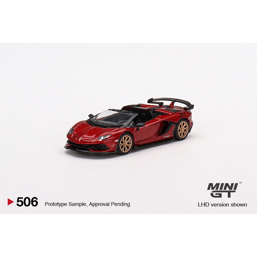 Jual Mini GT Lamborghini Aventador SVJ Roadster Rosso Efesto 506 ...