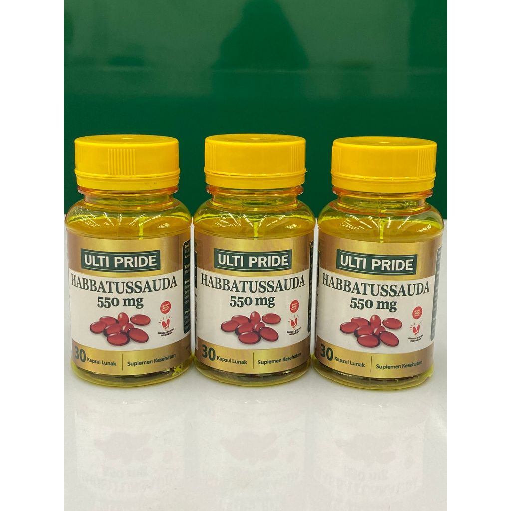 Jual ULTI PRIDE HABBATUSSAUDA 550mg ISI 30 DAN 100 KAPSUL LUNAK # ...