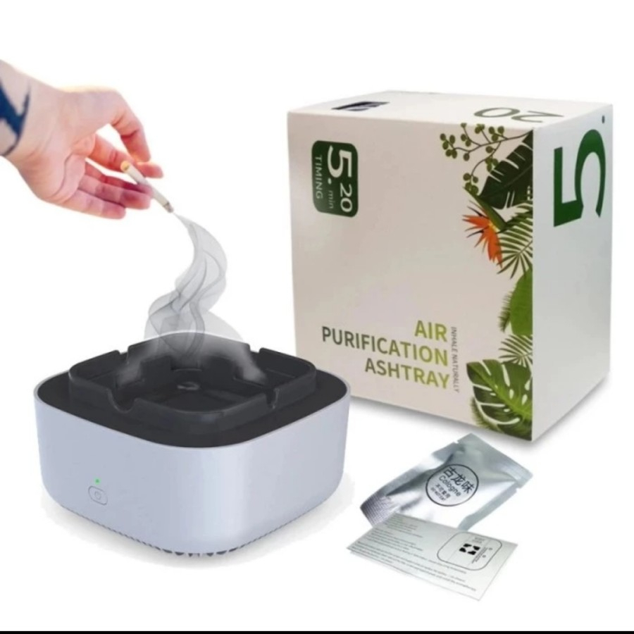 Jual Asbak Air Purifier Filter Cigar Ashtray | Shopee Indonesia