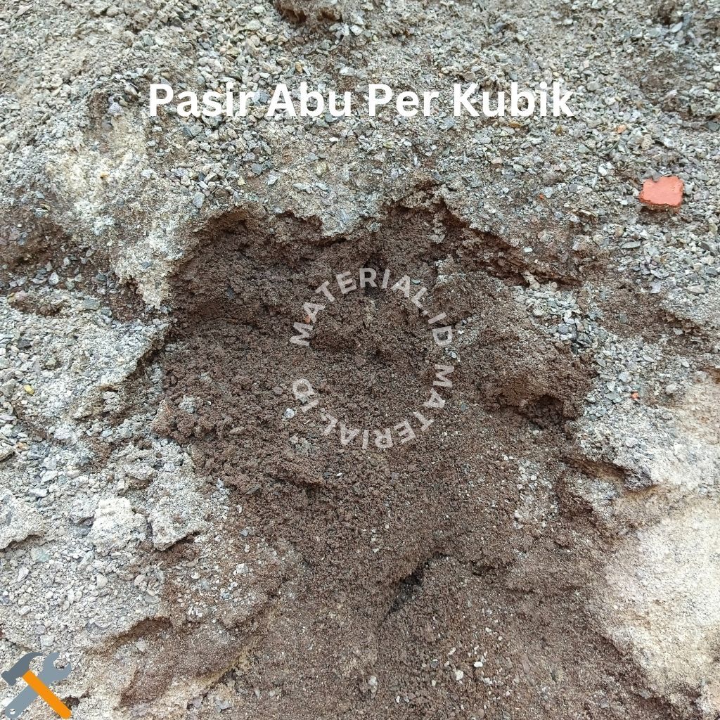 Jual 1/2 Kubik m3 atau 1 Kubik m3 Pasir Abu Pasang Batu Konblok Murah ...