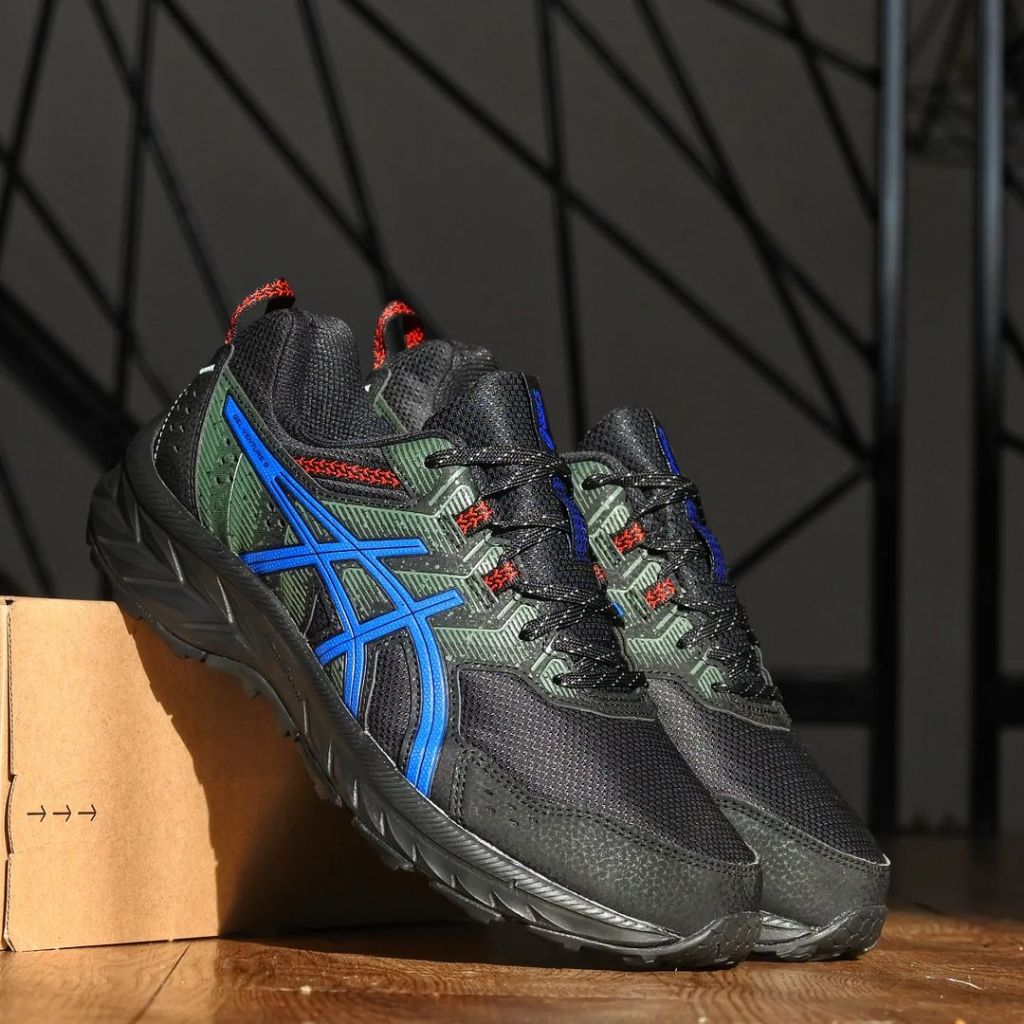 Jual Running / Trail Run / Outdoor Shoes Asics Gel Venture 9 Black ...
