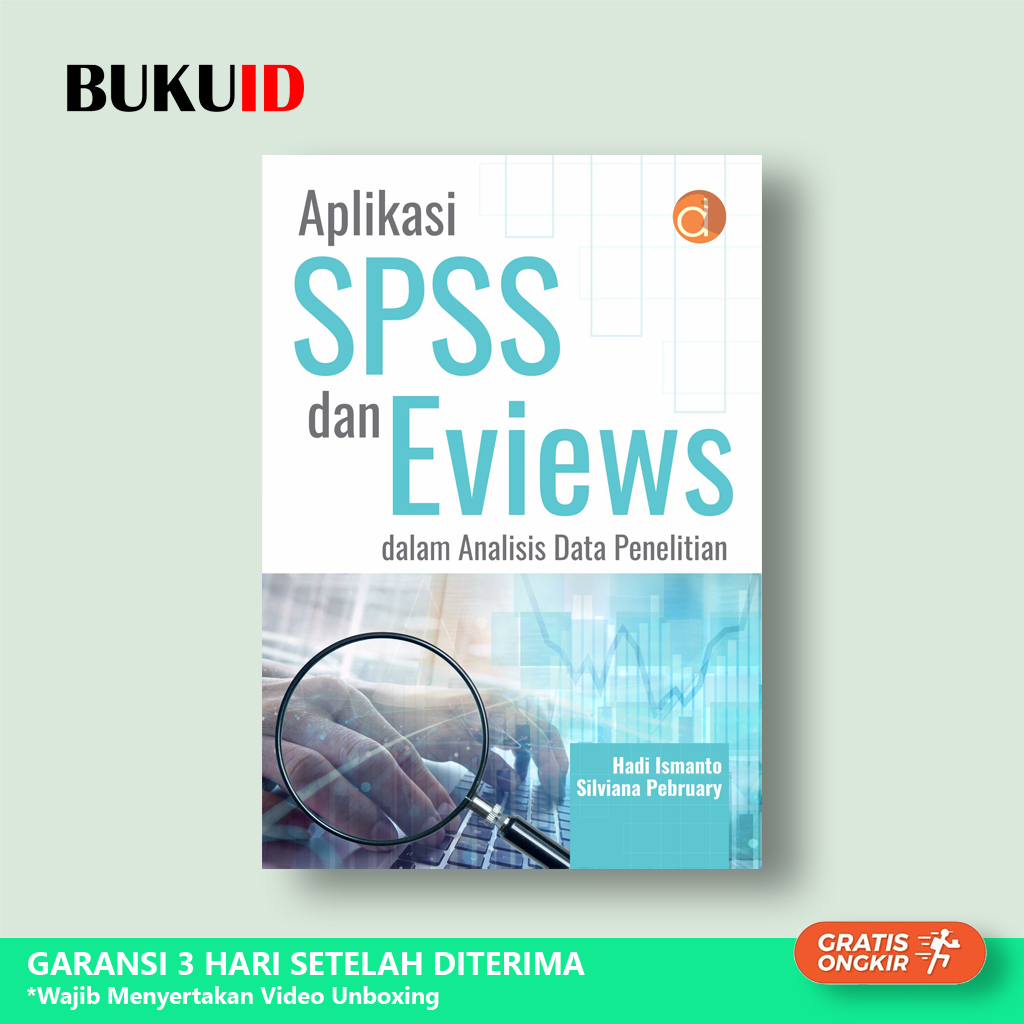 Jual Buku Aplikasi SPSS Dan Eviews Dalam Analisis Data Penelitian - Original | Shopee Indonesia