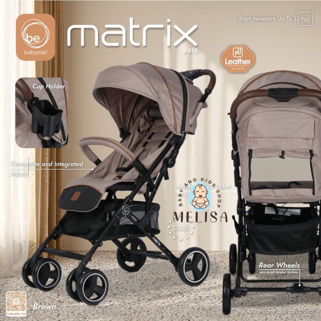 Jual Stroller Babyelle Matrix SP / Maxi Pro Cabin Size Warna Baru ...