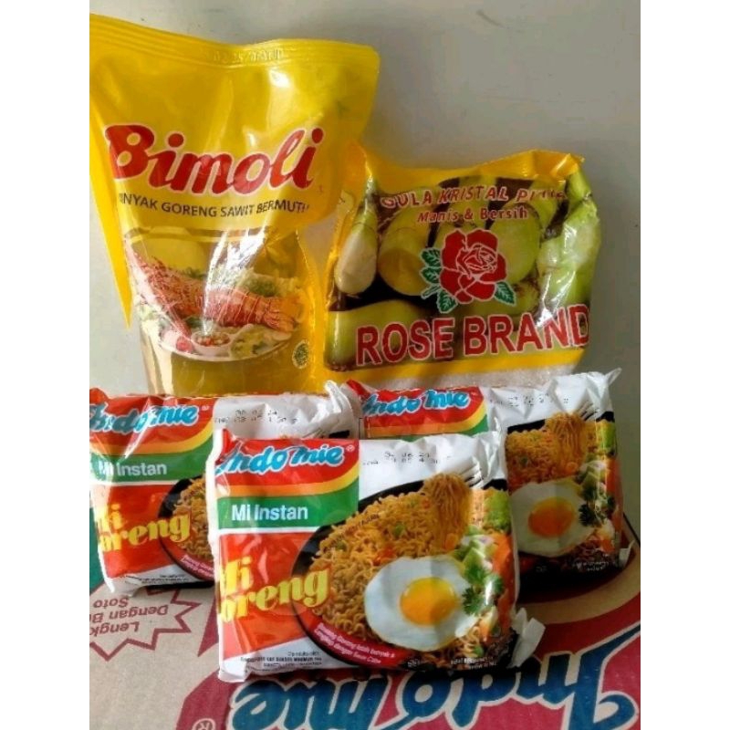 Jual Paket Sembako Minyak+Gula+Mie | Shopee Indonesia