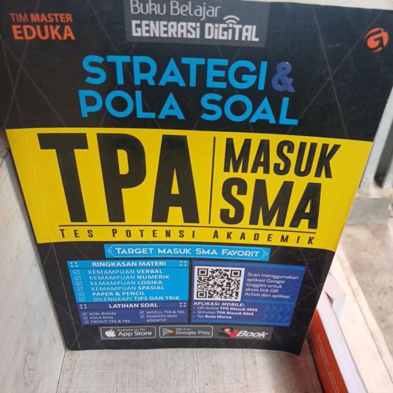 Jual TPA MASUK SMA FAVORIT ,STRATEGI & POLA SOAL,ORIGINAL | Shopee Indonesia