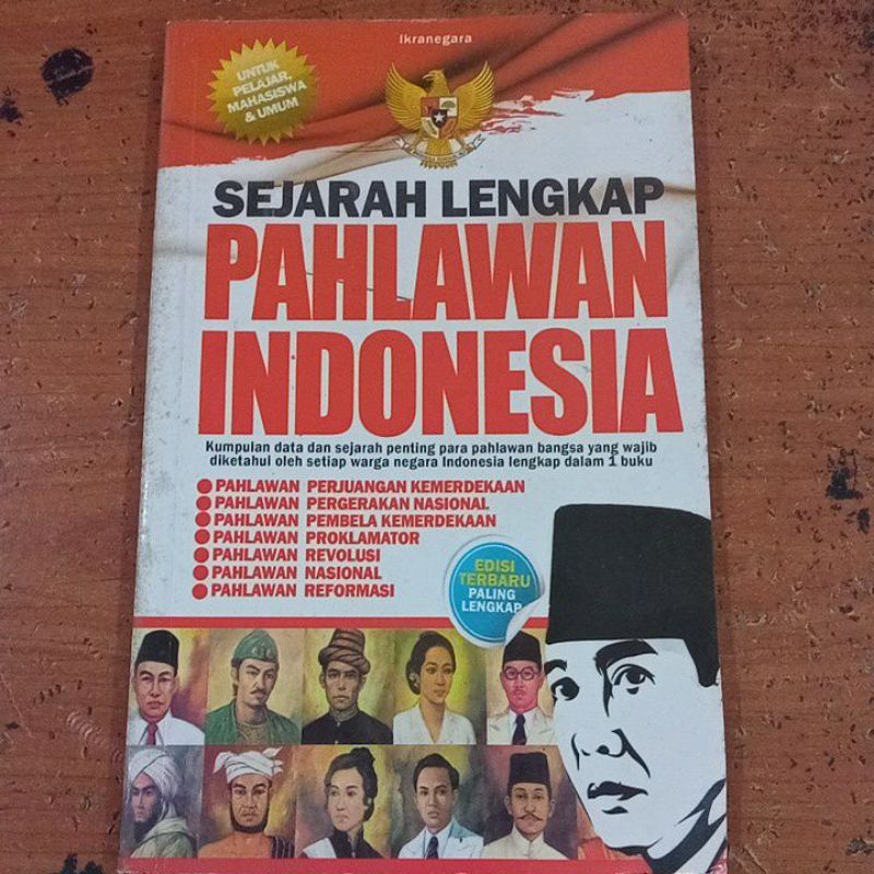 Jual Sejarah lengkap pahlawan indonesia | Shopee Indonesia