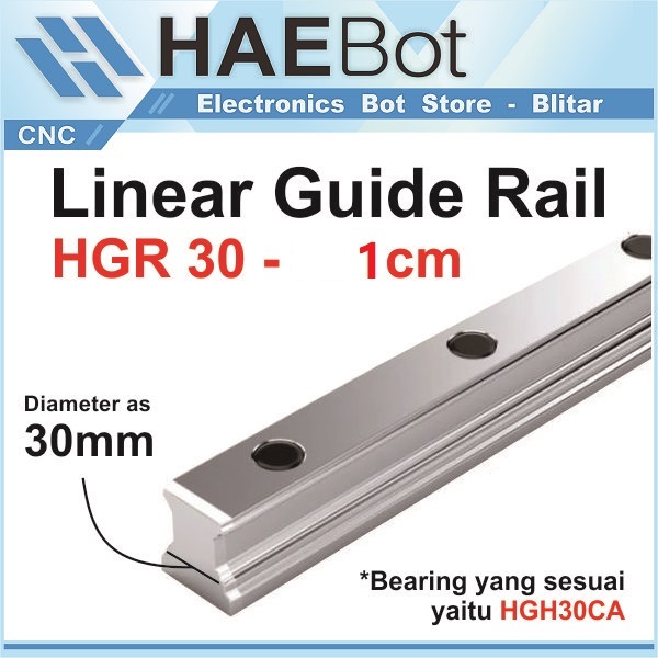 Jual [HAEBOT] Linear Rail Guide HGR30 30mm 1cm Rel Laser CO2 CNC Router ...