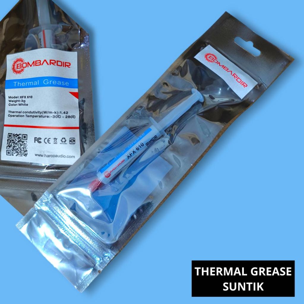 Jual Thermal Grease Suntik Bombardir XFX 610 Paste Pasta Heatsink ...