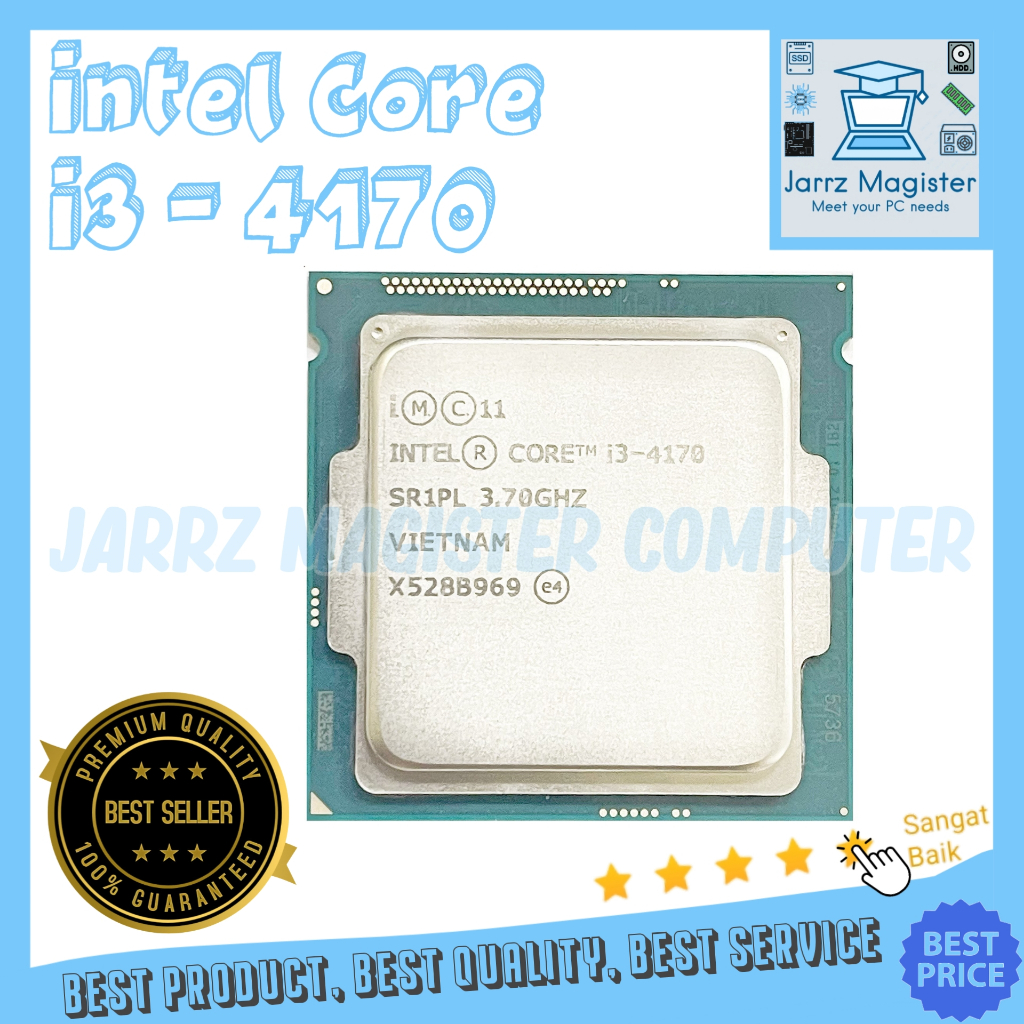 Jual Processor Intel core i3 4170 soket 1150 | Processor i3 Gen 4 LGA 1150 | Shopee Indonesia