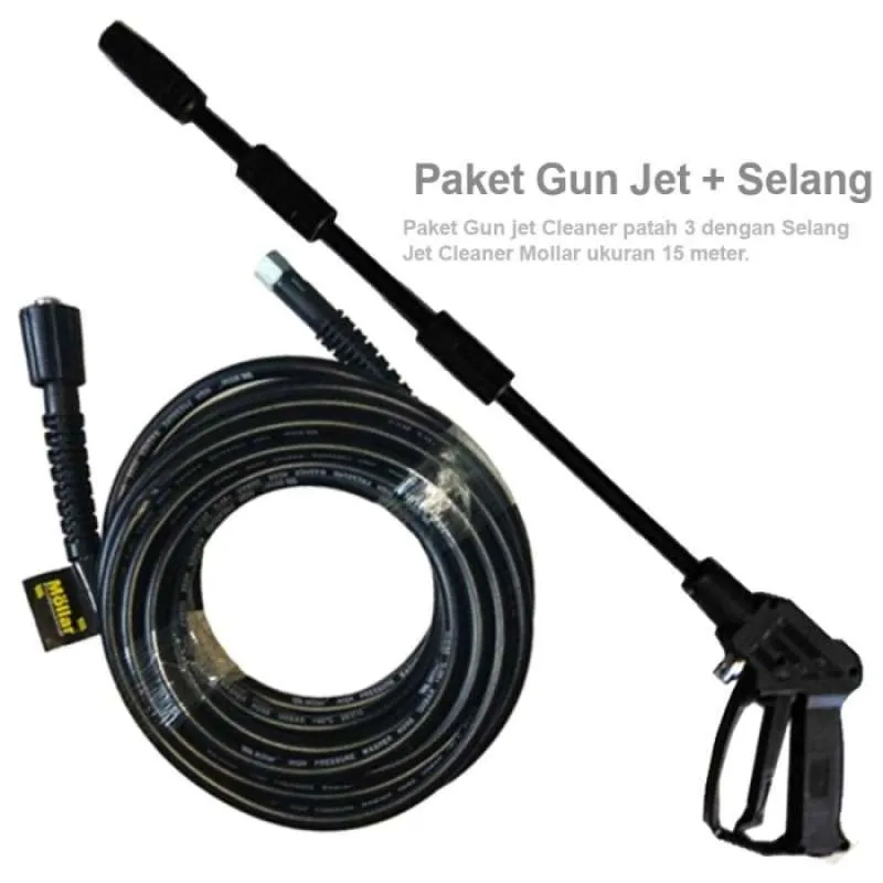 Jual PAKET 2IN1 KDK Gun SELANG/SLANGJet Cleaner Pendek Plus Selang Jet ...
