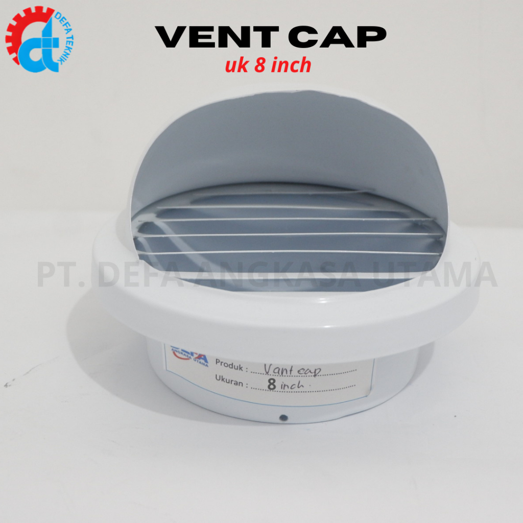 Jual Vent cap 8 inch/ Vent cup 8 inch Coating Putih | Shopee Indonesia