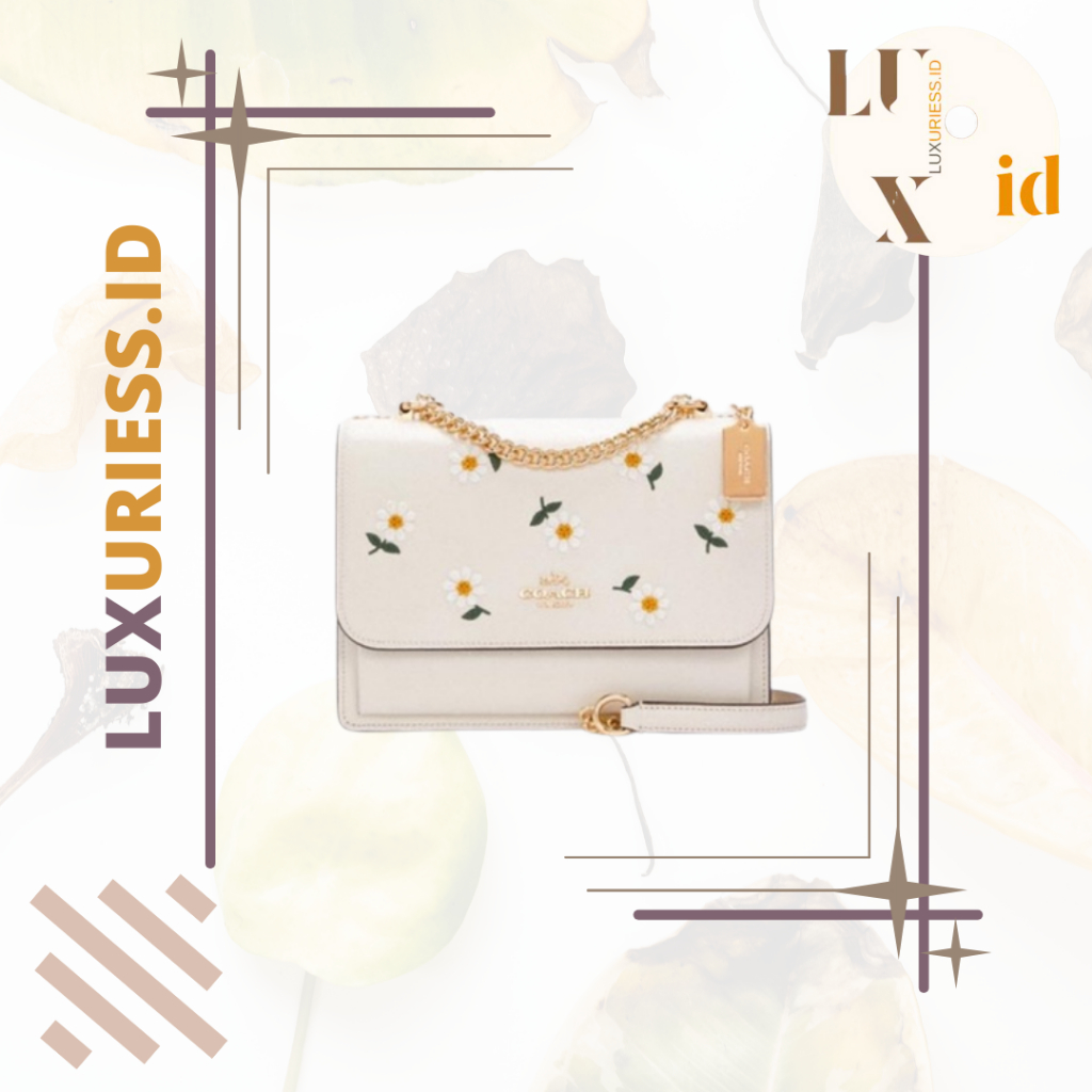 Jual COACH KLARE CROSSBODY WITH DAISY EMBROIDERY | Shopee Indonesia