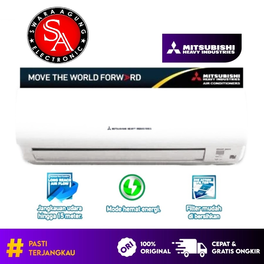 Jual Ac Split 1.5 Pk Mitsubishi Made In Thailand Type : SRK-12CT (Unit ...