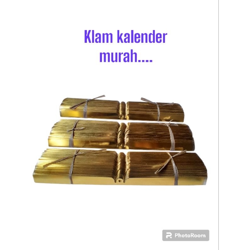 Jual Klem kalender Murah Ukuran 32 isi 100 Pcs | Shopee Indonesia