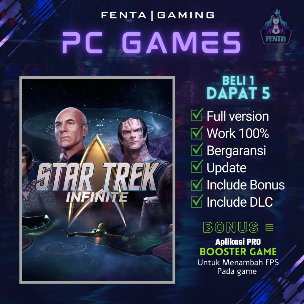 Jual STAR TREK INFINITE DELUXE EDITION - GAME PC - GAME LAPTOP | Shopee ...