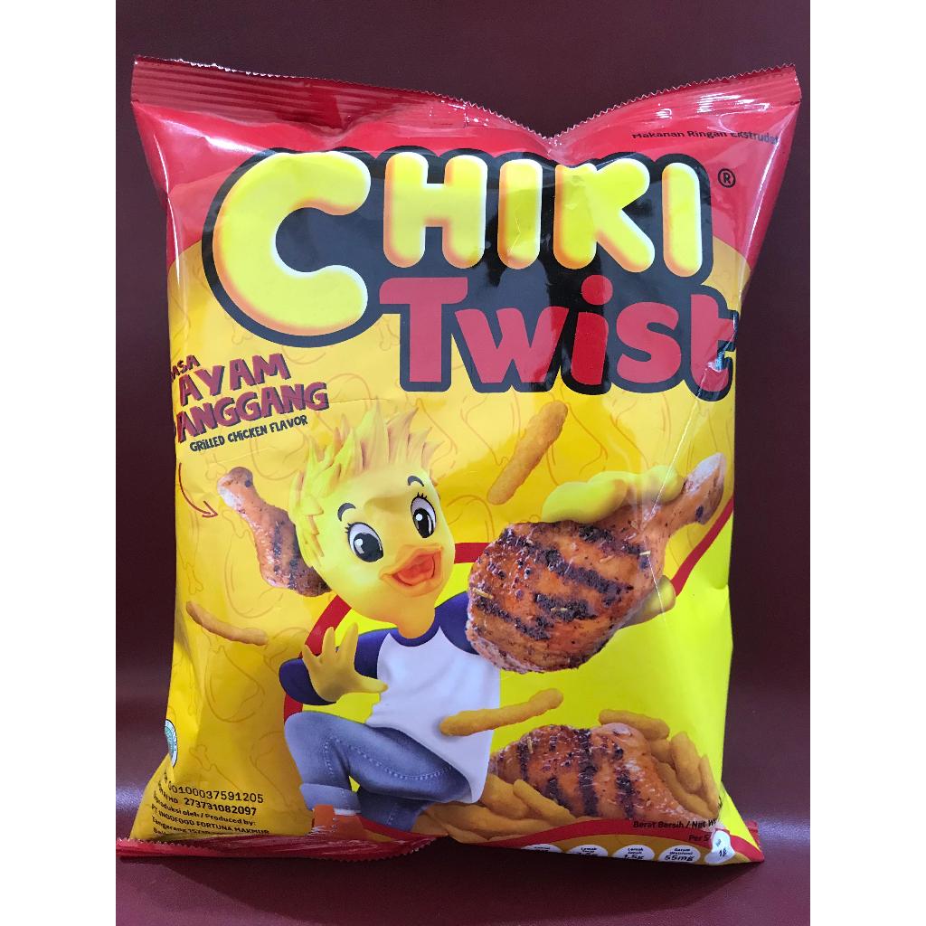 Jual Chiki Twist Rasa Ayam Panggang 75g - Snack Jagung Chiki Twist ...
