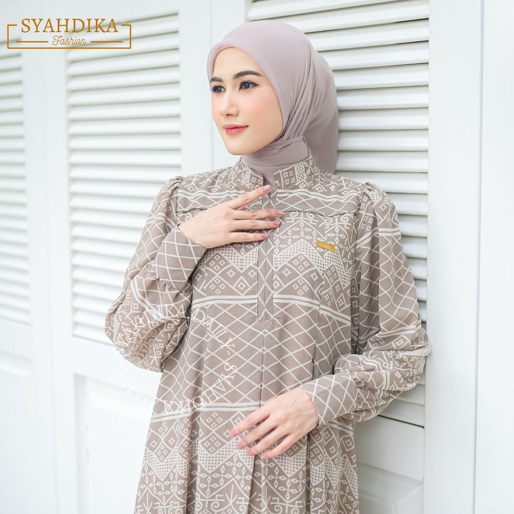 Jual Sabrina Dress Only | Gamis Ceruty Baby Doll | Gamis Premium Busui ...