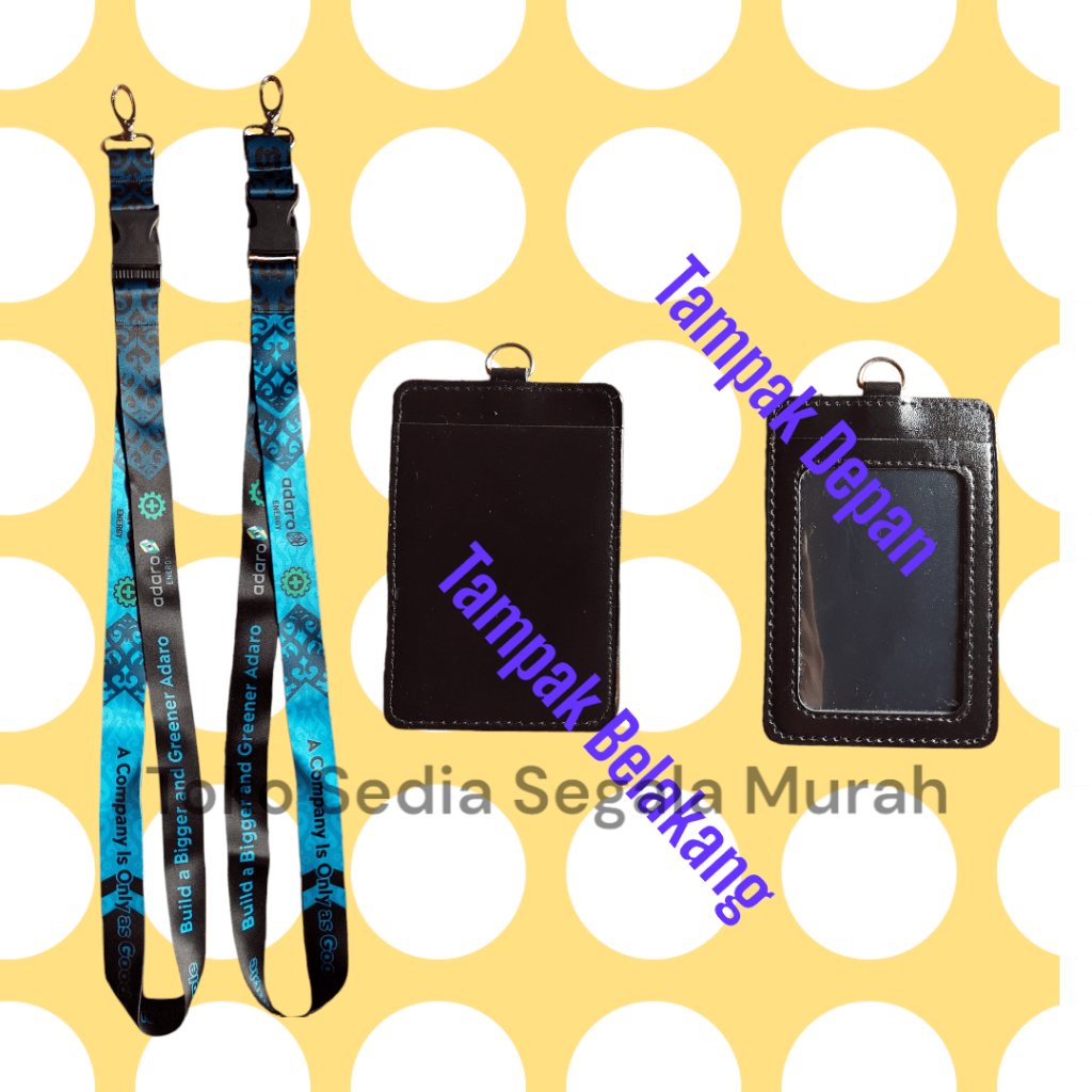 Jual Lanyard Adaro Energy Gantungan Mine Permit Id Card Adaro Energy ...